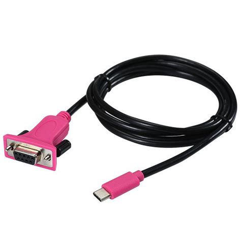 Usb C Ke Rs232 Db9 Pengeluar Kabel Port Bersiri Pembekal Di China