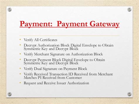 Secure Electronic Transaction Ppt