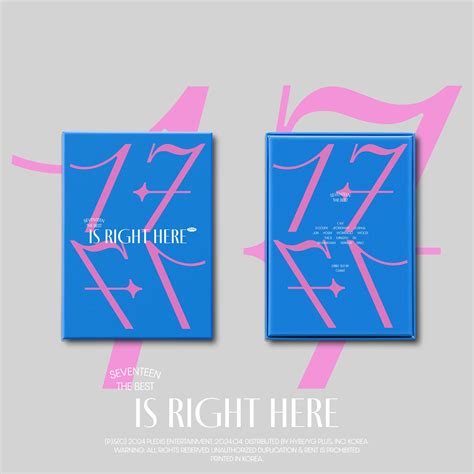Seventeen Best Album 17 Is Right Here Dear Ver Seventeen 세븐틴