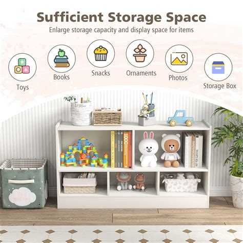 Playroom Storage Bateso Toy Storage Organizer 2 Shelf Montessori
