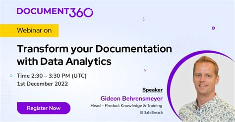 Document360 On Linkedin Webinar Transform Your Documentation With