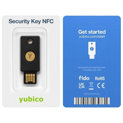 yubico yubikey 2fa security key usb a nfc black elive nz