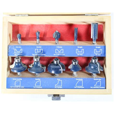Mastercraft Router Bit Set