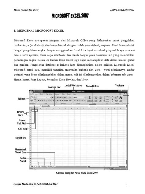 modul excel 2007 pdf