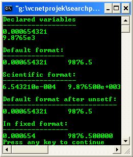 A Tutorial Of The Methods On How To Format The C Stream Input Output For Standard Input Output
