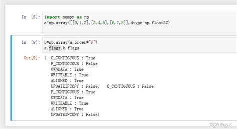 Numpy 学习笔记 （一）numpy Strides Csdn博客