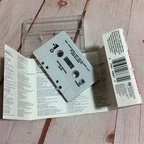 Cassette Tape George Michael Faith Boardwalk Vintage