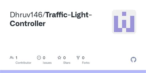 GitHub Dhruv Traffic Light Controller