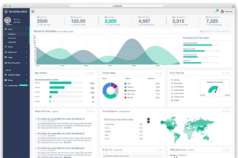 Gentellela Bootstrap Admin Dashboard Template Overhive