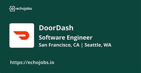 Doordash Is Hiring Software Engineer Cloud Usd 144k 195k San