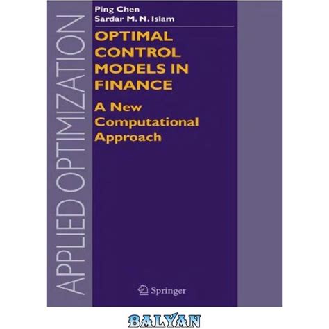 خرید و قیمت دانلود کتاب Optimal Control Models In Finance A New