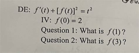 Solved DE F T F T T IV F Question What Is Chegg Com