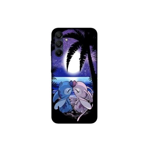 جراب ضهر بتصميم Stitch سيليكون لهاتف سامسونج جالكسي A15 متعدد الالوان