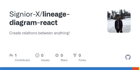 Github Signior Xlineage Diagram React