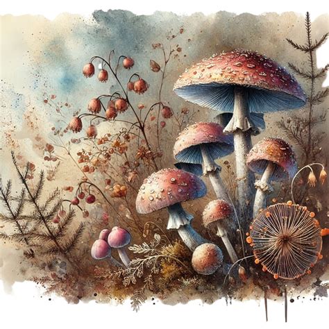 Ai产生的 蘑菇 隐藏的宝藏 Pixabay上的免费图片