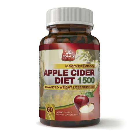 Apple Cider Vinegar Diet Capsule 1500 60 Capsules