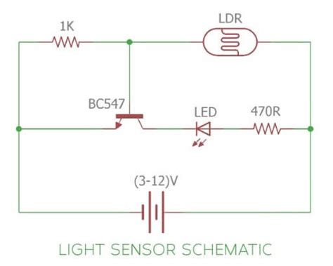 Designing And Utilizing A Basic Light Detector Sensor Circuit