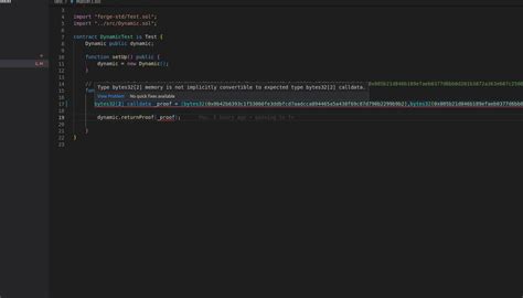 Unable To Pass Dynamic Bytes32 Array To Function · Issue 3360 · Foundry Rsfoundry · Github