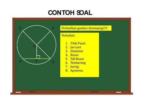 Pengertian Unsur Unsur Rumus Luas And Keliling Lingkaran Ppt