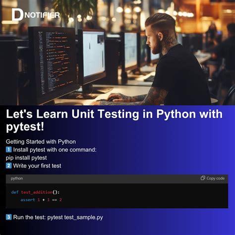 Dnotifier On Linkedin Dnotifier Python Unittesting Pytest