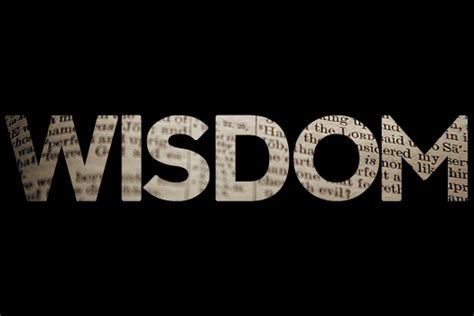 The Purpose of Wisdom