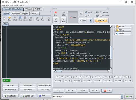 esp 12f wifi模块开发 nonos rtos nodemcu固件编译 （原创） wybliw 博客园