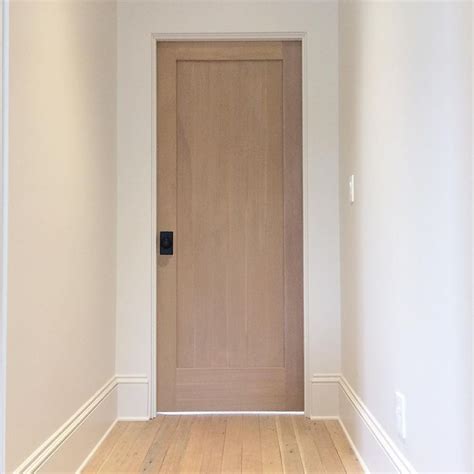 Kaemingk Design Trimless Aged Fir Doors Stained Doors White Trim