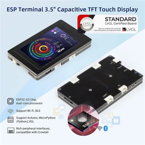 Elecrow Esp32 Terminal Iot Dev Kit Esp32 35 480x320 Tft Touch Rgb