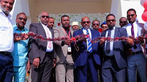 Wasiirka Xanaanada Xoolaha Jsl Ayaa Xadhiga Ka Jaray Dhismayaal Cusub Oo Laga Hirgaliyay Boorama