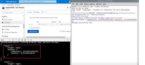 Azure IoT And Raspberry PI Send Sensor Data To Azure Using Python