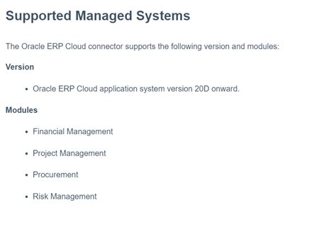 Oracle Cloud Erp Connector Iiq Discussion And Questions Sailpoint Developer Community