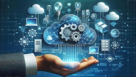 Photo Realistic As Cloud Computing And Edge Computing Integration With