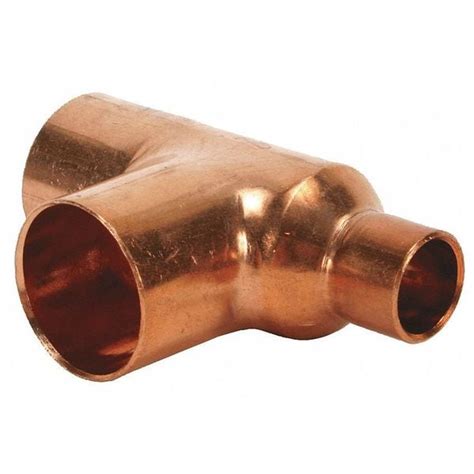 Nibco 3 8 X 1 4 X 3 8 NOM C Copper Reducing Tee 611RR 3 8x1 4x3 8 Zoro