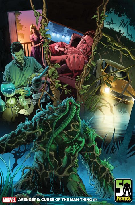 Man Thing Returns This March With Marvels Body Horror Tale Avengers
