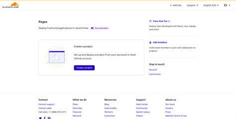 how to deploy frontend applications to cloudflare pages geekflare