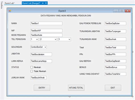 Welcome To My Blog Membuat Program Aplikasi Menggunakan VB Net