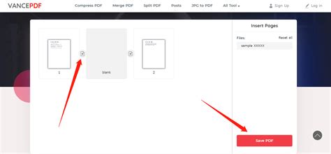How To Insert Blank Page In PDF VanceReview