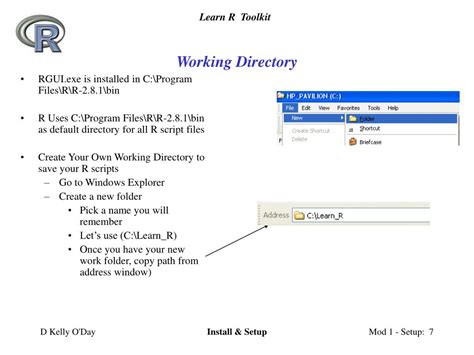PPT Module Installing Setting Up R PowerPoint Presentation ID