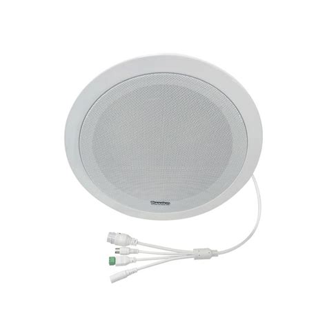 Tonmind 30W Onvif IP Ceiling Speaker With MIC Manufacturers