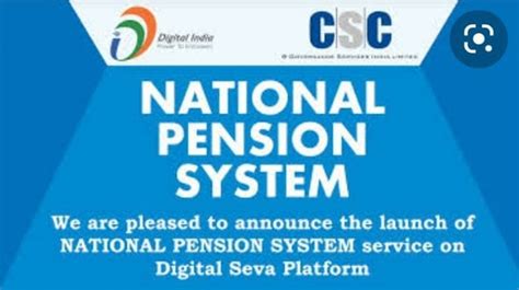 How To Apply For Nps Through Csc Digital Seva Portal