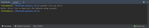 CS A PyCharm Linux Setup