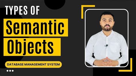 Types Of Objects In Semantic Model In Urduhindi Database Management System Database