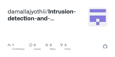 Github Damallajyothiiintrusion Detection And Prevention System