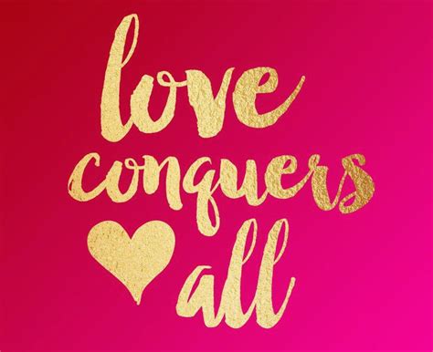 Love That Overcomes All