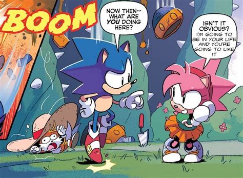 Amy Introduces Herself To Sonic As Tails Proceeds To Die In The