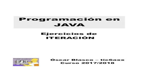 programación en java aragon · 2017 12 20 · programación en java