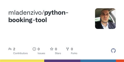 GitHub Mladenzivo Python Booking Tool