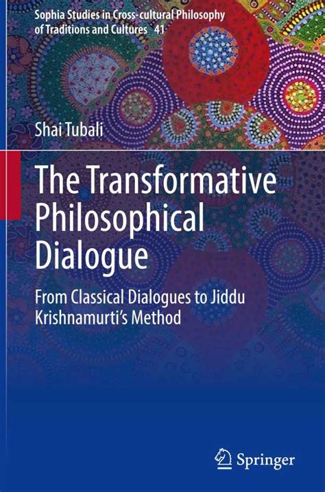 The Transformative Philosophical Dialogue Shai Tubali Buch Jpc