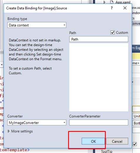 Wpf Image Templatebinding Programming Pseudocode Example C Programming Example