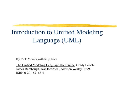 Ppt Introduction To Unified Modeling Language Uml Powerpoint